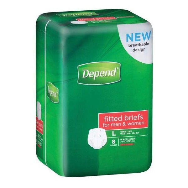 Buy Depend Brief Normal Large Unisex Pink Online in Australia ...