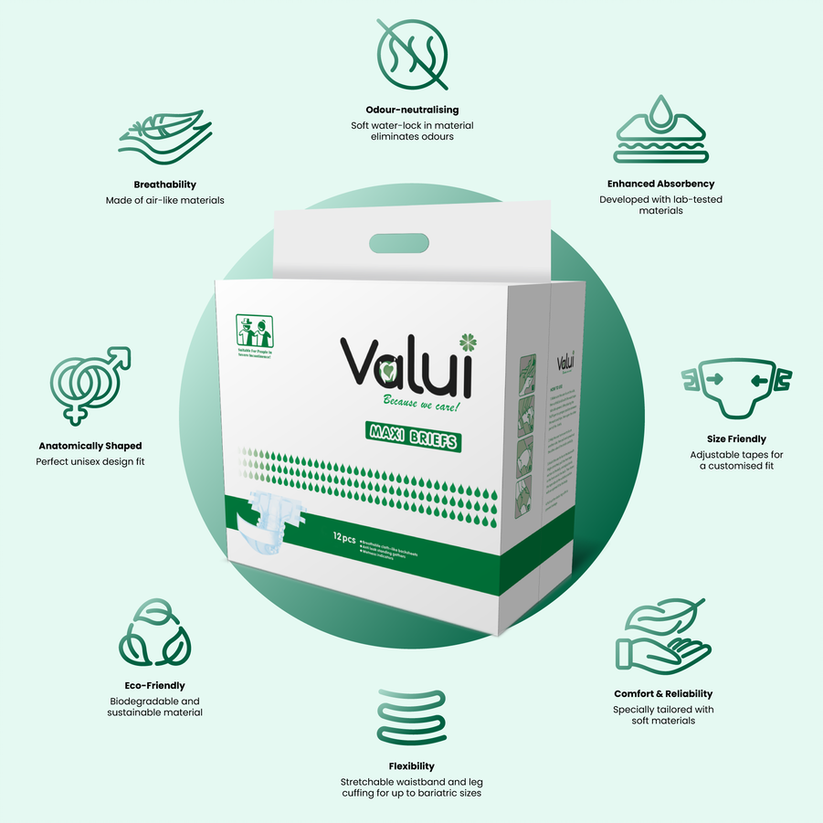 Buy Valui Maxi Briefs XL Online in Australia - Incontinence Aids ...